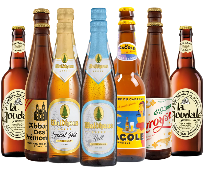 French/German - 12 X 330ml - Monthly Subscription - Delivery included – draftproducts