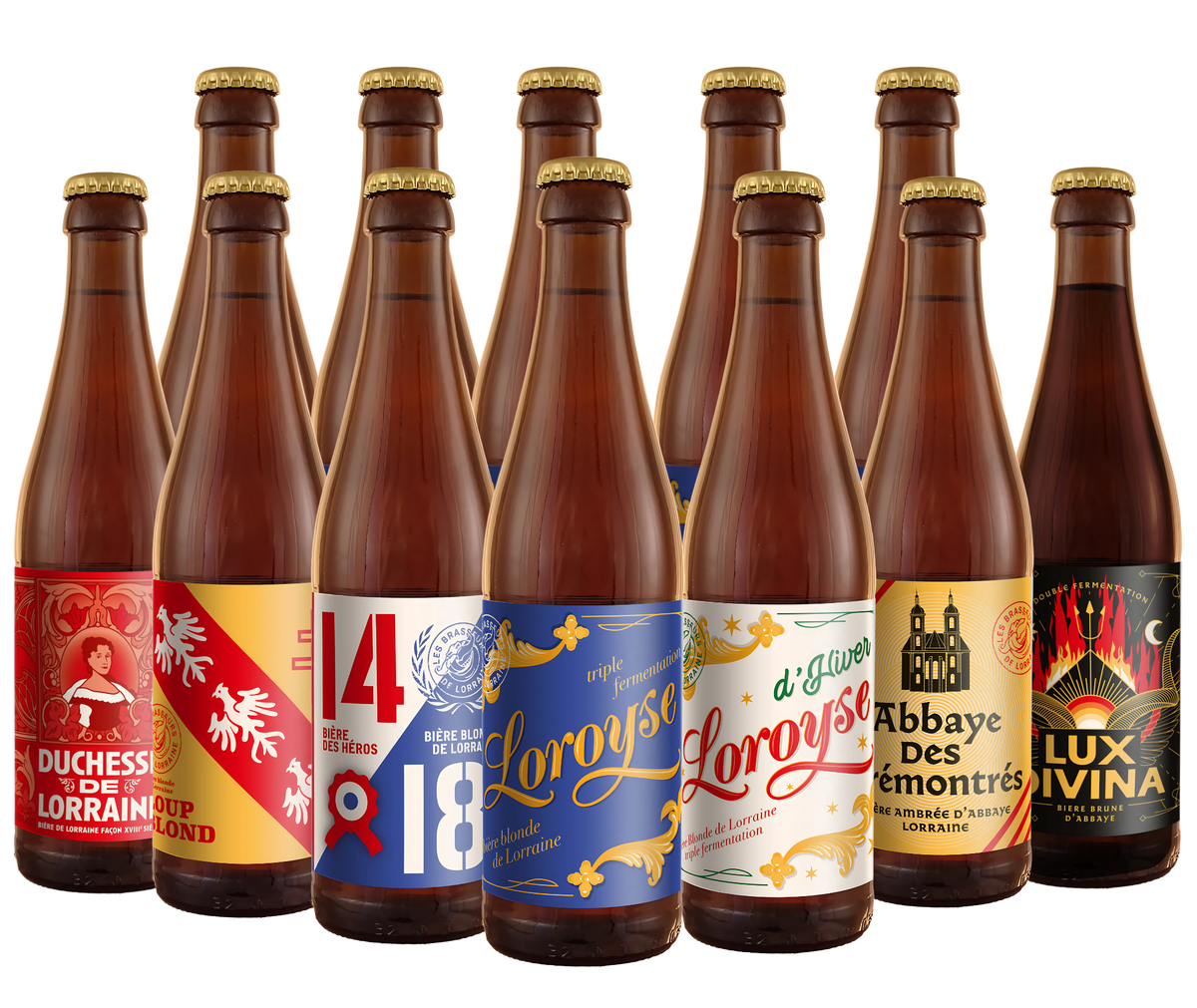 Brasserie de Lorraine 12 X 330ml Mixed Bottle Bundle – draftproducts
